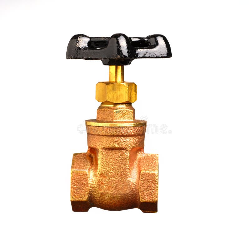 Valve stock image. Image of steel, control, pipeline, isolated - 8023143