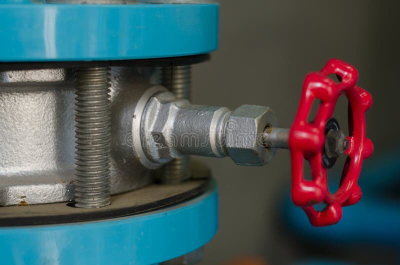 Valve for close or open. stock image. Image of power - 60185613