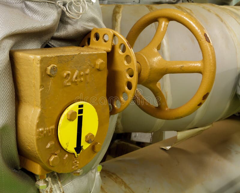 Valve connect with piping. stock image. Image of equipment - 58960175