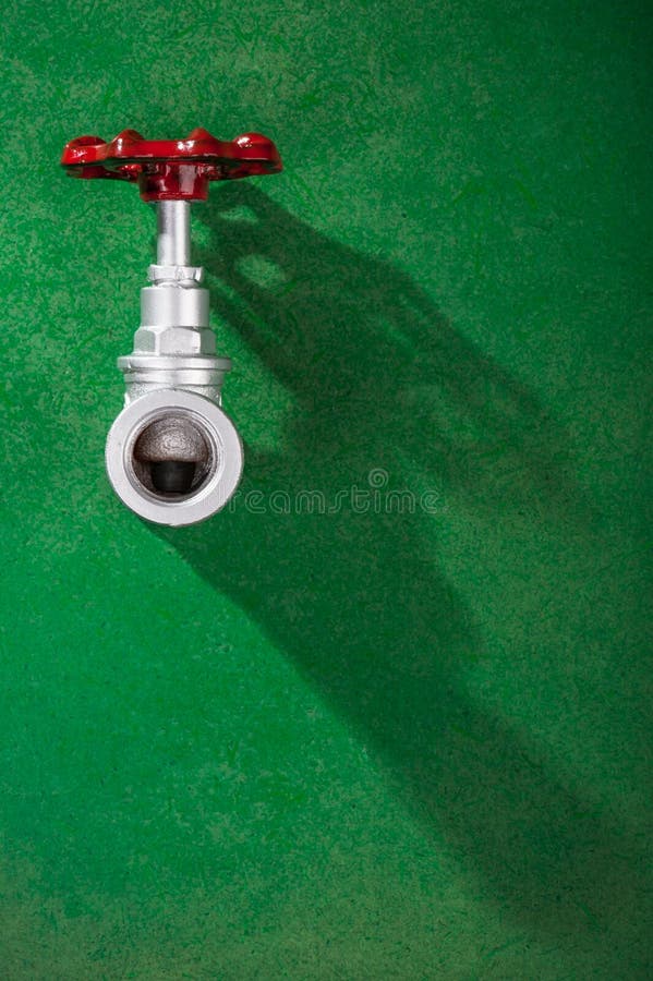 Valve on green background stock photo. Image of open - 35603930