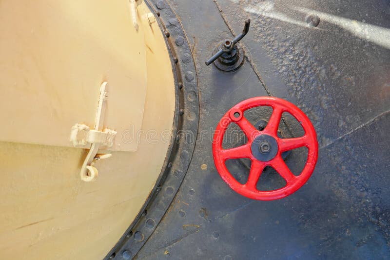 Valve handle. stock image. Image of operate, steam, valve - 314382913