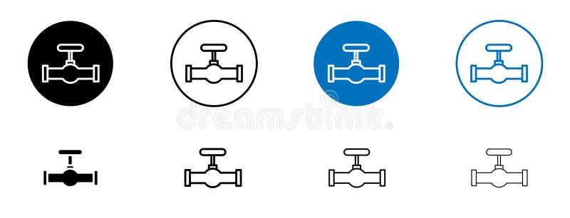 Valve icon vector stock vector. Illustration of icon - 348078850