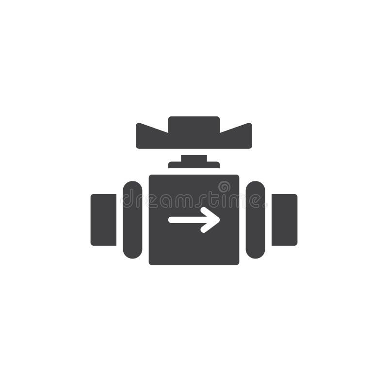 Valve icon vector stock vector. Illustration of valve - 101182311