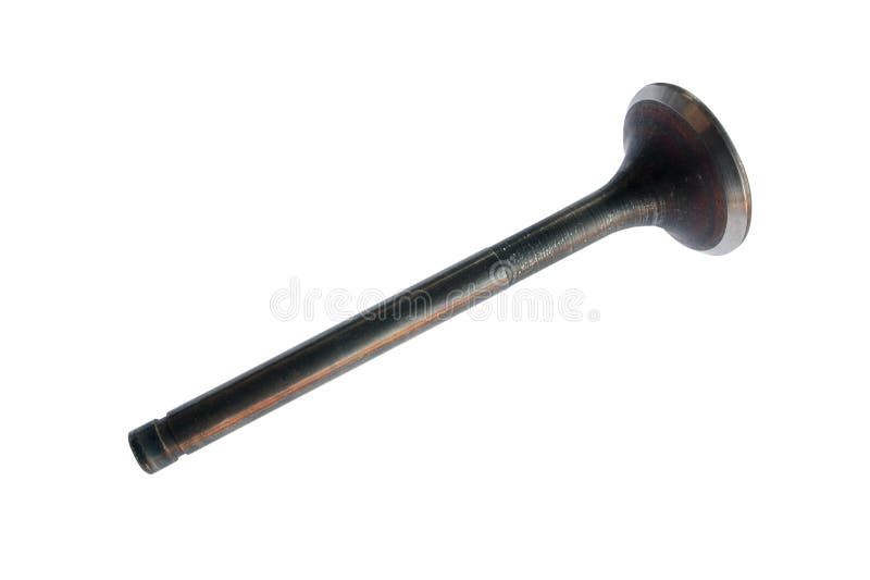 Valve Internal Combustion Engine, Isolated Stock Image - Image of valve ...