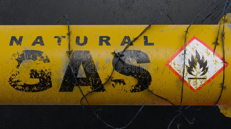 Valve on the Main Gas Pipeline, Sanctions on Gas, the Pipeline is ...