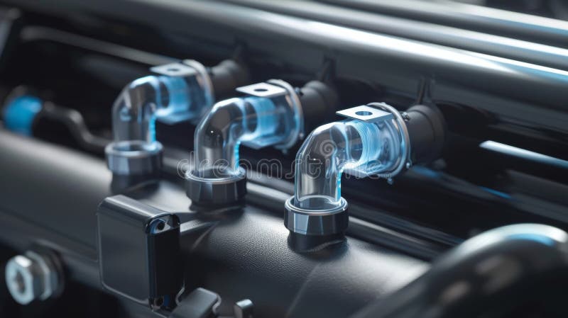 A Valve that Regulates the Flow of Coolant in the Climate Control ...