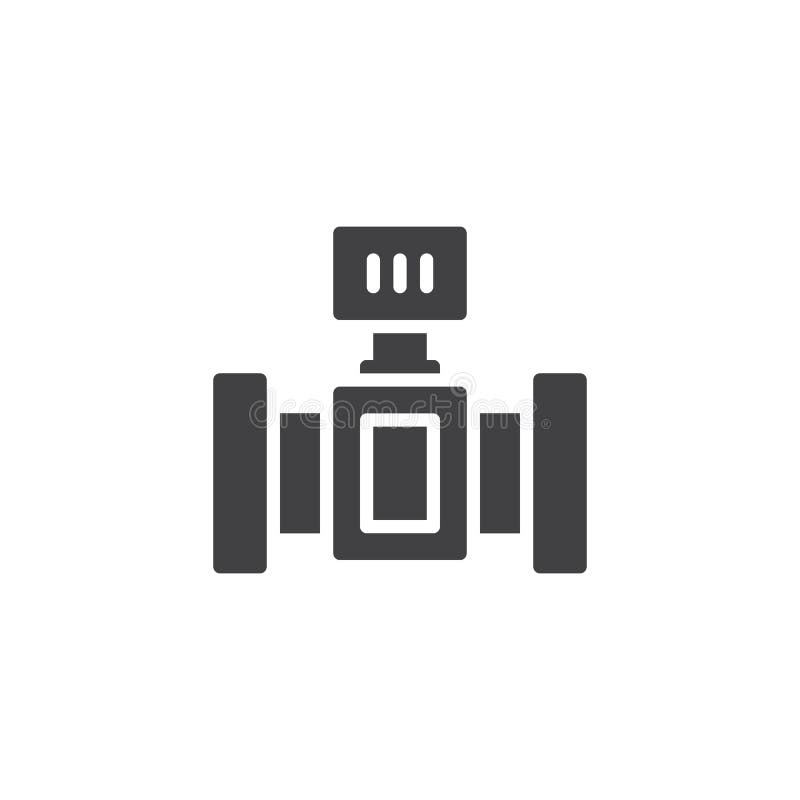 Control Valve Tap Filled Outline Icon Stock Vector - Illustration of ...