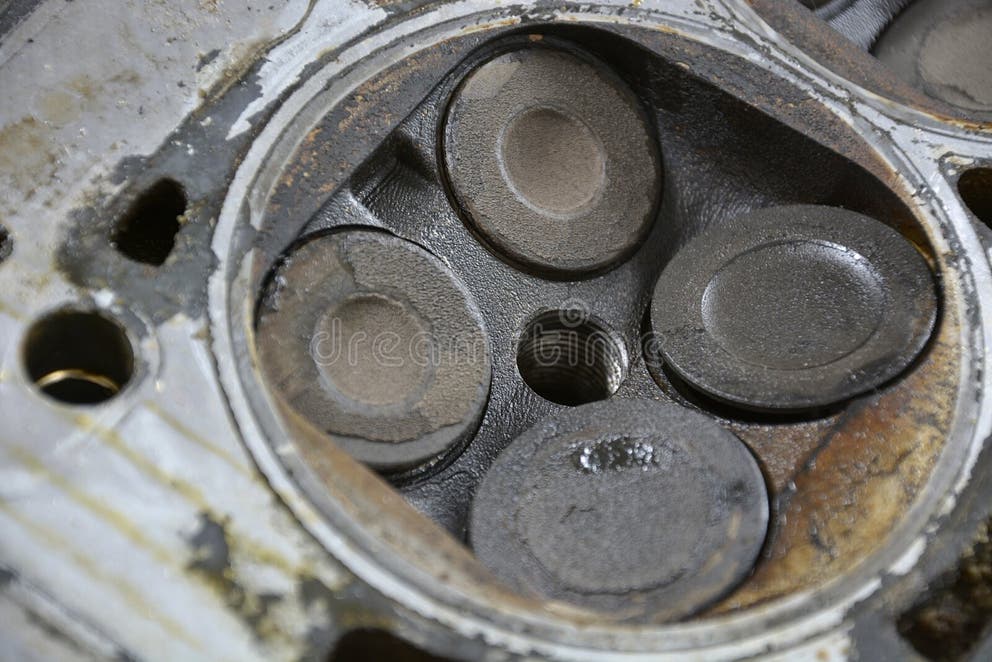 Valves engine stock image. Image of cylinder, diagnostic - 63282569