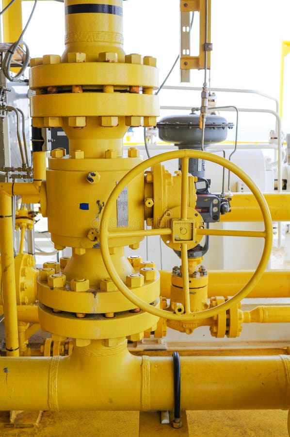 Valves Manual in the Process Stock Image - Image of control, regulator ...