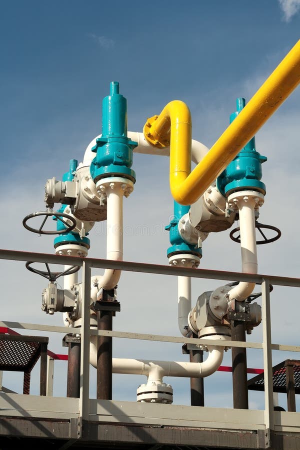 Gas pipe and valve stock photo. Image of warmth, energy - 13583196