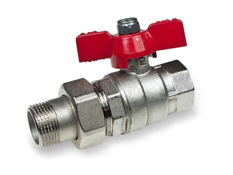 Rubinetto dell'acqua fotografia stock. Immagine di valvola - 15423376