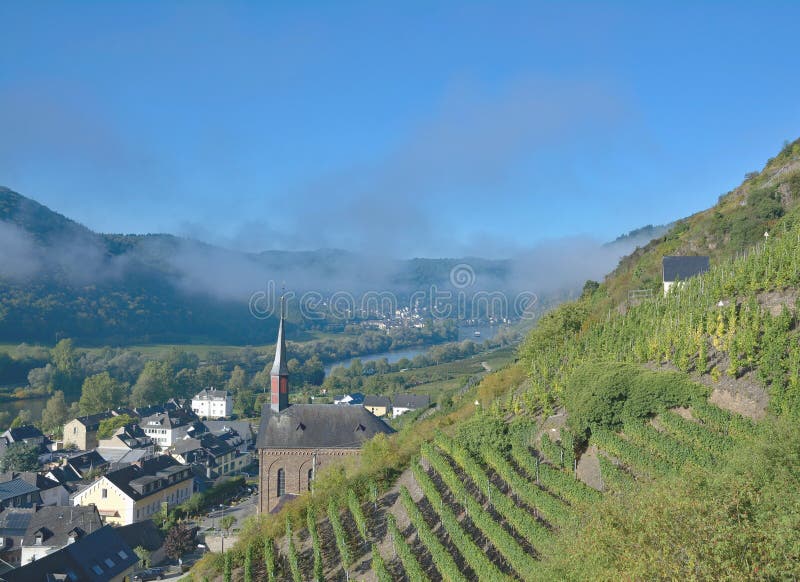 Valwig,Mosel River,Rhineland-Palatinate,Germany Stock Image - Image of ...