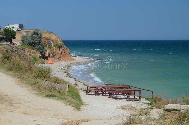 Vama Veche stock image. Image of blue, china, life, grass - 64443151