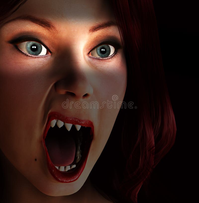 Vamp 22 stock photo. Image of scary, horror, screaming - 1398462