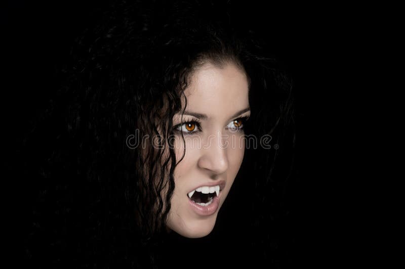 Vampire stock image. Image of scary, anger, female, fictional - 11165061