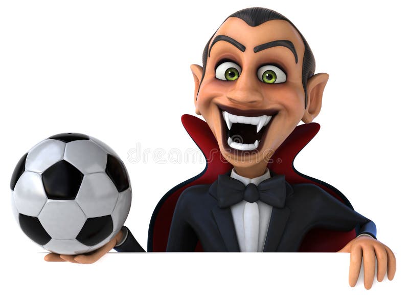 Vampire stock illustration. Illustration of blood, football - 69937916