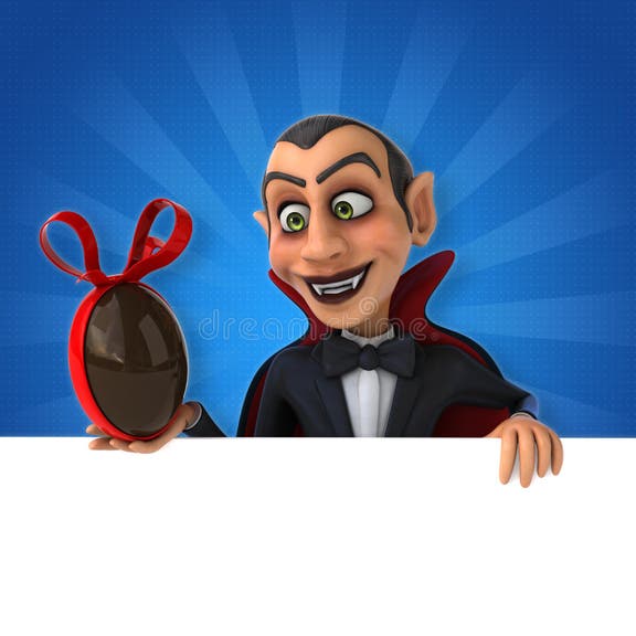 Vampire stock illustration. Illustration of easter, chocolate - 70817641