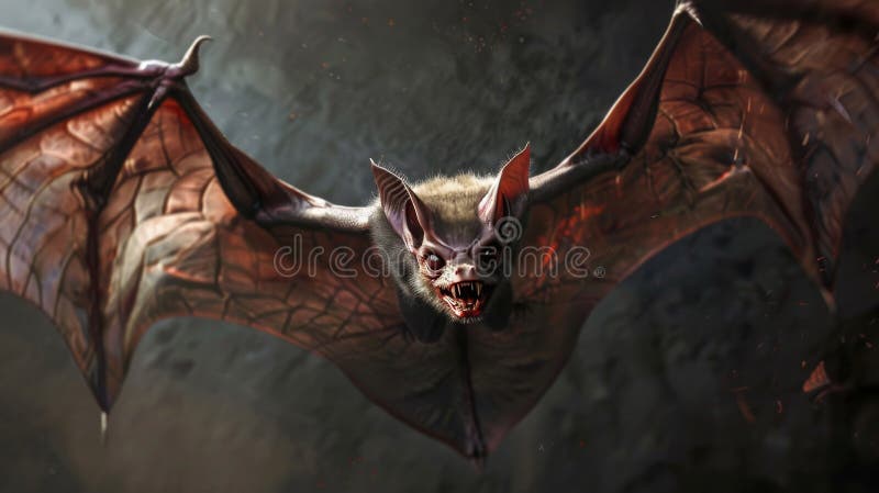 Vampire Bat Educational Presentation for Children with Learning Stock ...
