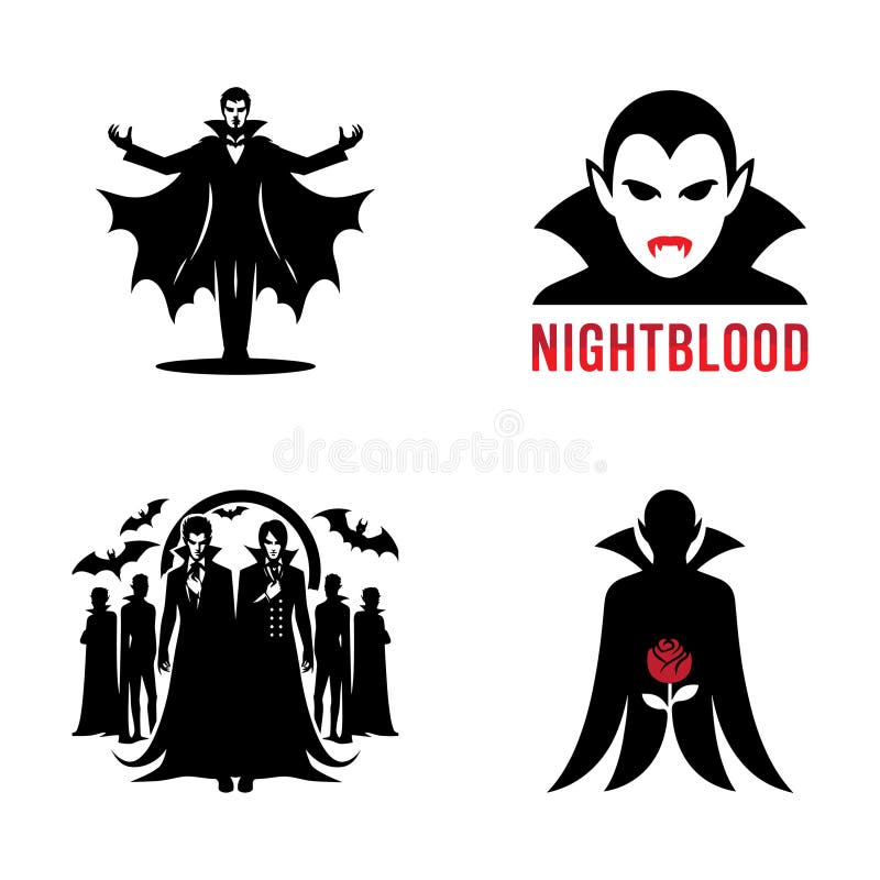 Vampire with Bloody Fangs stock vector. Illustration of holiday - 393948940