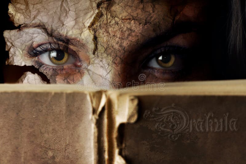 Vampire book stock photo. Image of bizarre, eyes, concept - 6612670