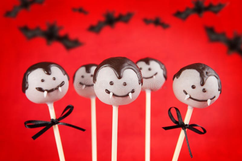 Spooky cake pops stock photo. Image of confectionery - 26560930
