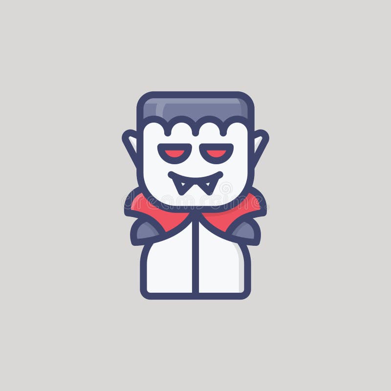 Vampire Dracula Filled Outline Icon, Logo, and Illustration Stock ... Vampire Dracula Filled Outline Icon, Logo, and Illustration Stock ...