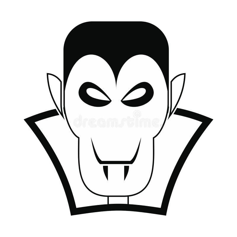 Dracula Icon. Filled Dracula Icon for Website Design and Mobile, App Development Stock Vector ...