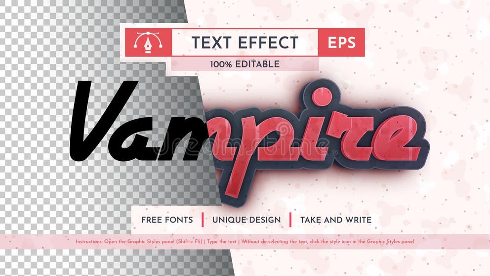 Vampire Font Stock Illustrations – 1,277 Vampire Font Stock ...