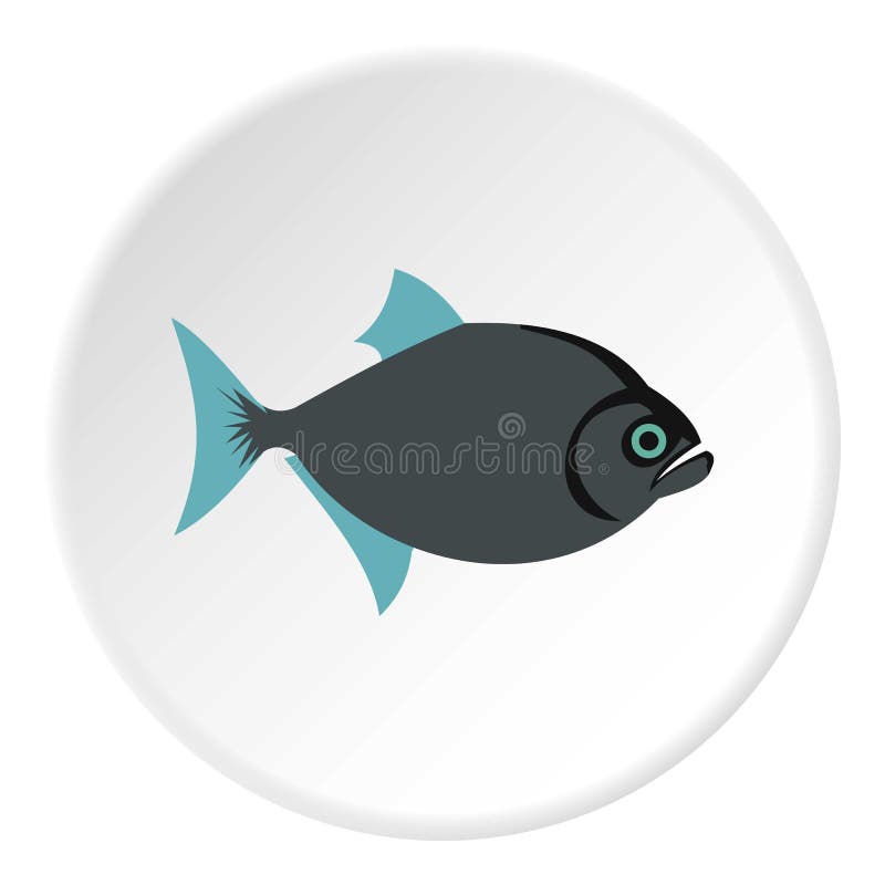 Vampire Fish Icon, Simple Style Stock Vector - Illustration of lake ...