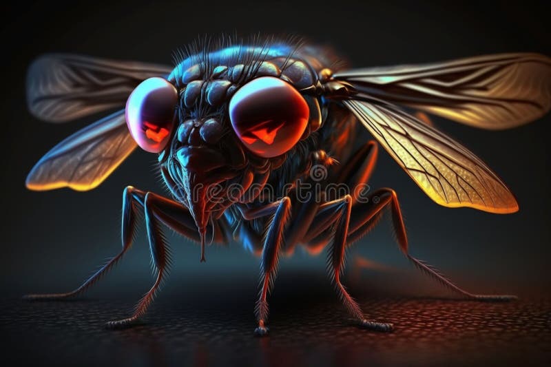 Vampire fly stock illustration. Illustration of cartoon - 272967469