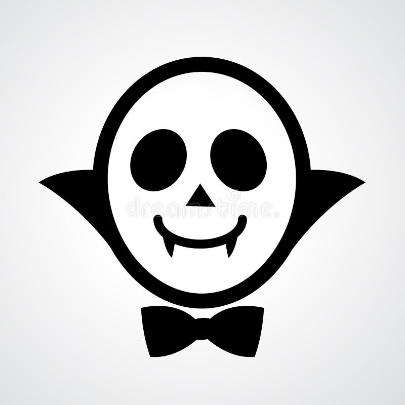 Vampire icon vector stock vector. Illustration of humor - 52219244