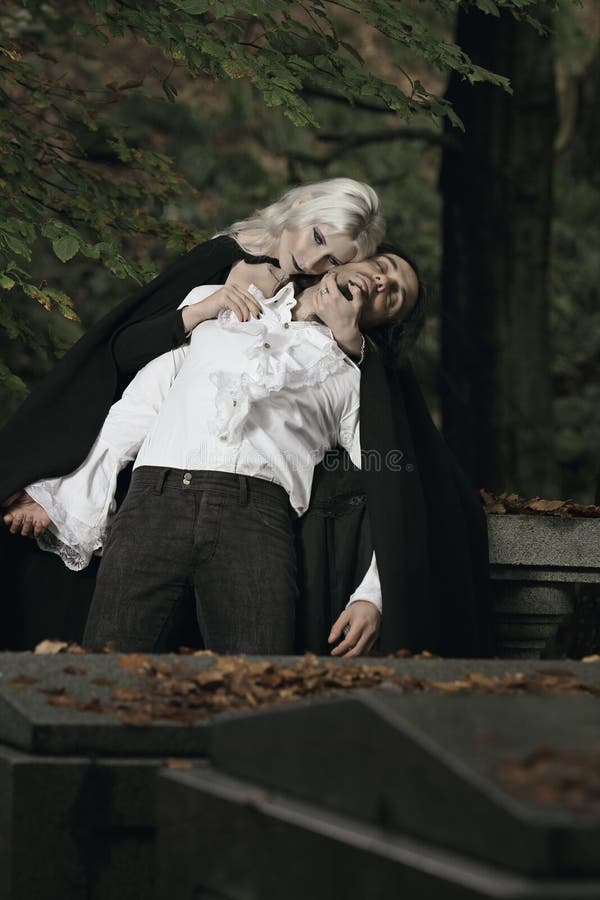 Vampire sadness stock photo. Image of blood, halloween - 34479028