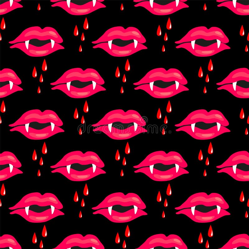 Vampire Lip Stock Illustrations – 234 Vampire Lip Stock Illustrations ...