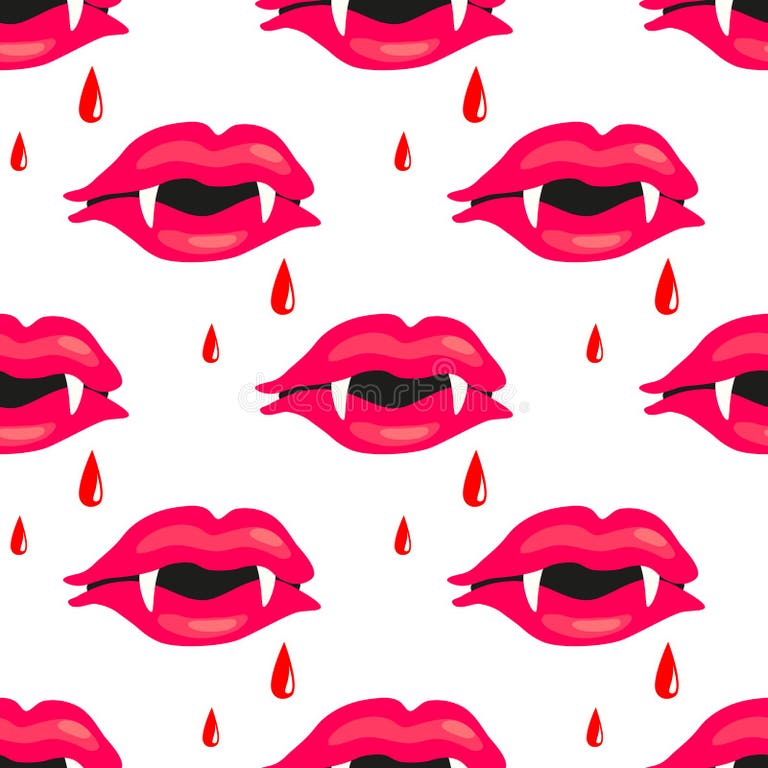 Vampire Lip Stock Illustrations – 222 Vampire Lip Stock Illustrations ...