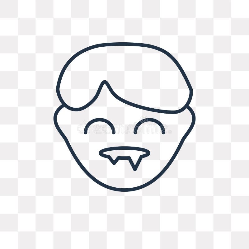 Vampire Transparent Icon. Vampire Symbol Design from Fairy Tale Stock ...