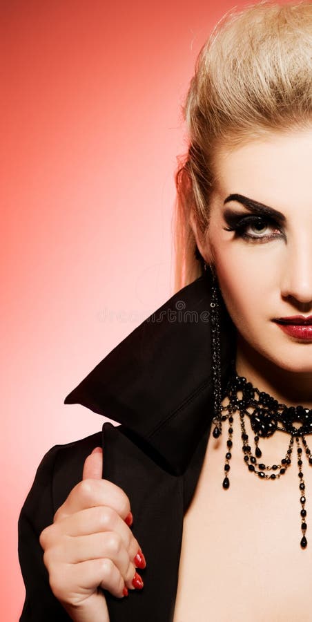 Vampire woman stock photo. Image of female, beautiful - 6685678