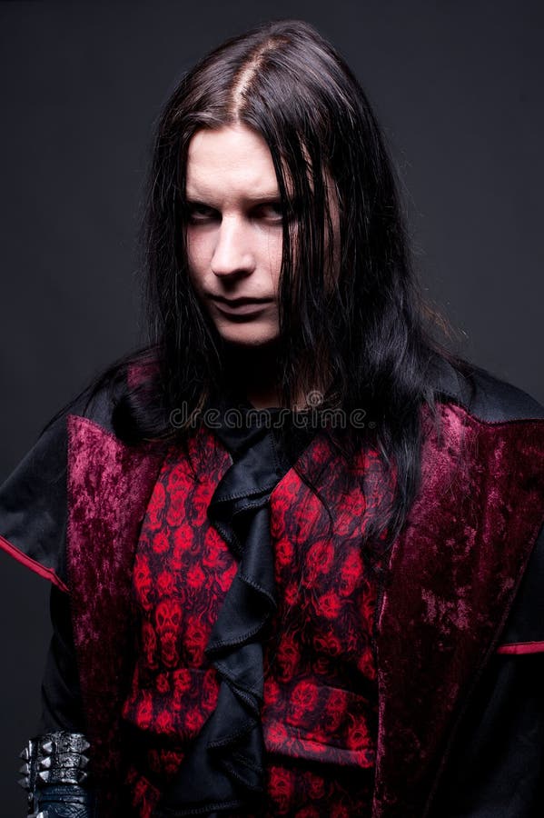 Vampiro foto de archivo. Imagen de pesadilla, halloween - 25860962