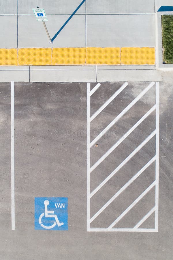 Handicapped parking bay stock photo. Image of disabled - 261492300 Handicapped parking bay stock photo. Image of disabled - 261492300