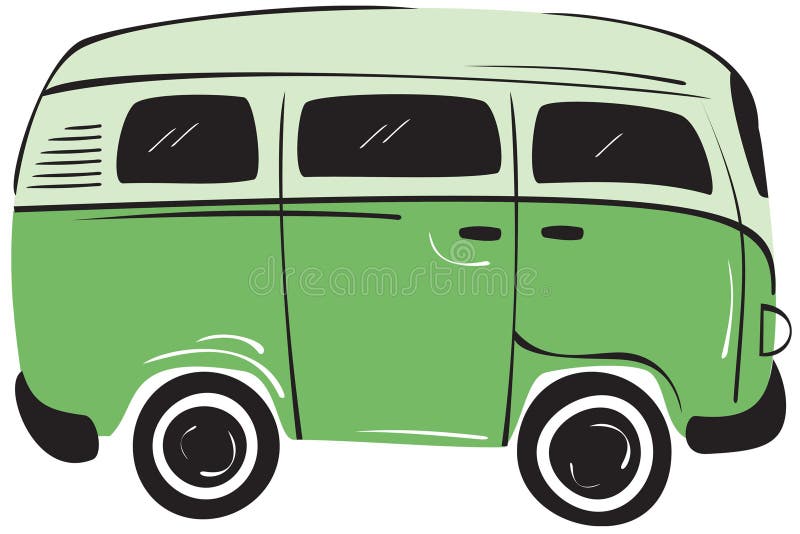 Van Car stock illustration. Illustration of contemporary - 72248955