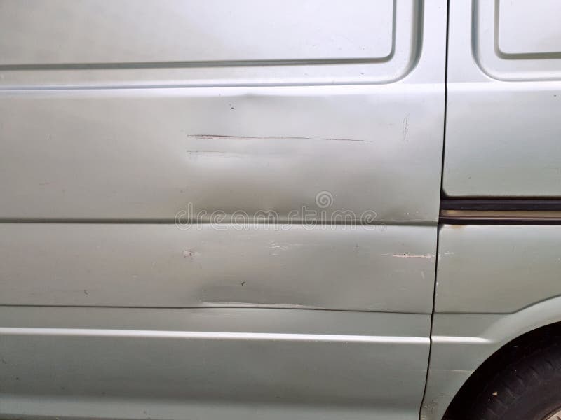 Van with damage stock image. Image of auto, tire, travel - 306649885