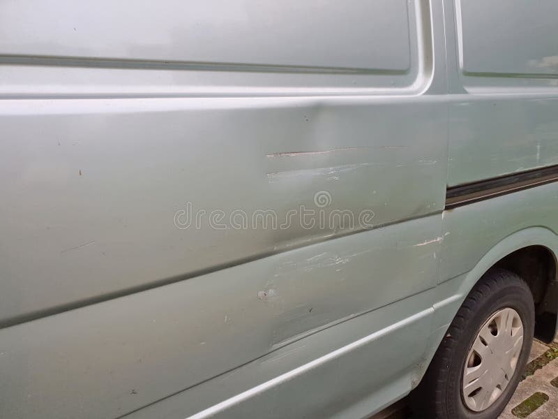 Van with damage stock photo. Image of corrosion, accidents - 272897930