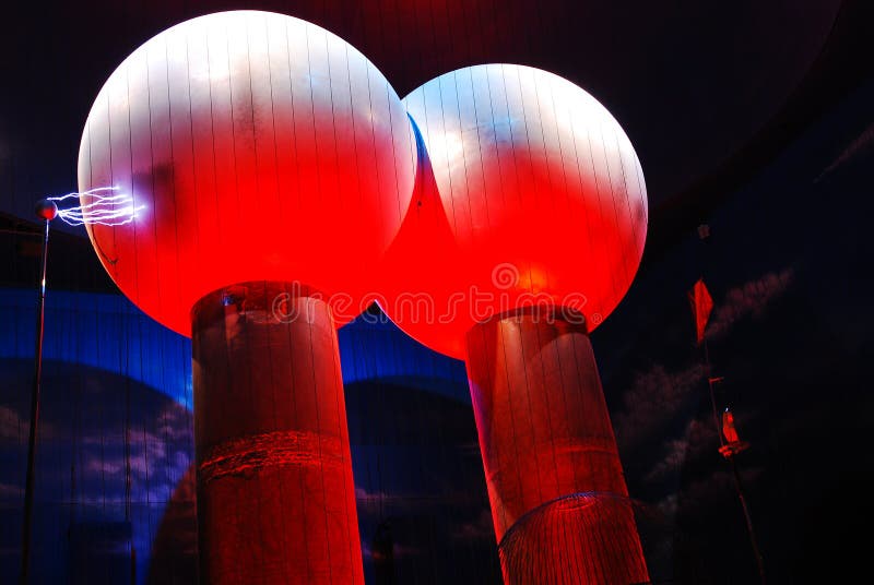 Van Der Graaf Generator, Museum of Science, Boston Editorial Stock ...