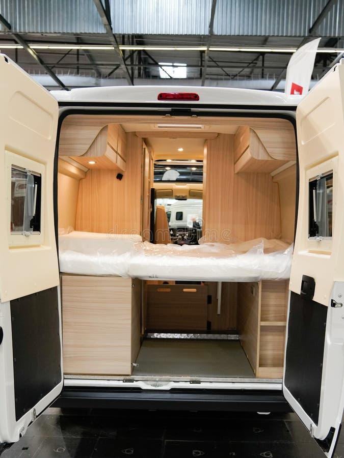 Van Fitted Out Make Camper by Professional Dealer Rv Van Modern Stock ...