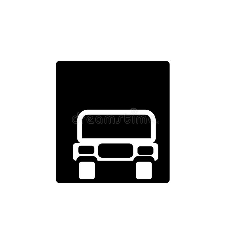 Van Front View Icon Vector Isolated on White Background, Van Front View ...