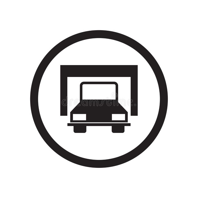 Van Front View Icon Vector Sign and Symbol Isolated on White Background ...