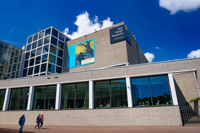 Van Gogh Museum at the Museum Square in Amsterdam Editorial Stock Image ...