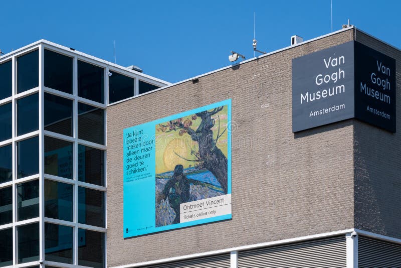 Van Gogh Museum in the Museum Square Editorial Stock Image - Image of ...