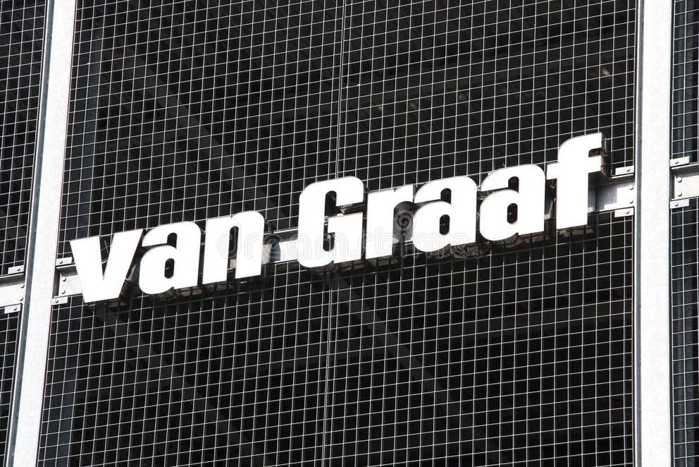 Van Graaf editorial photography. Image of logo, company - 23896027