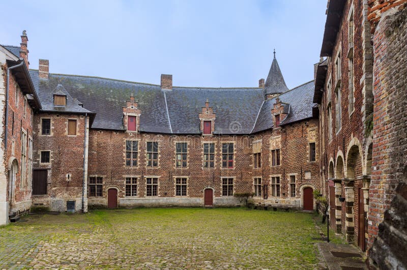 Horst castle stock image. Image of historical, flanders - 9201445
