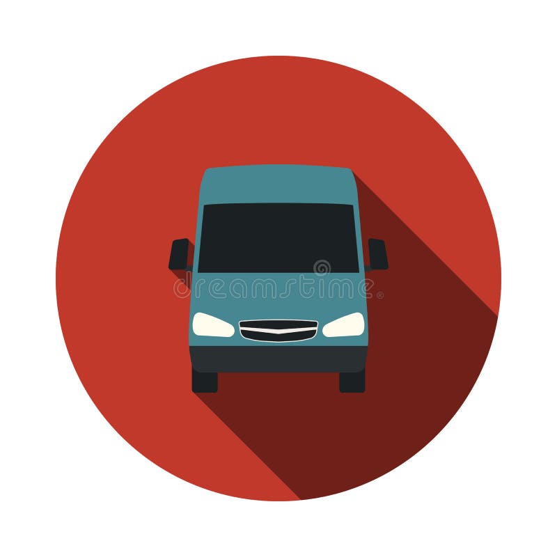 Van Icon stock vector. Illustration of fast, caticons - 253532688